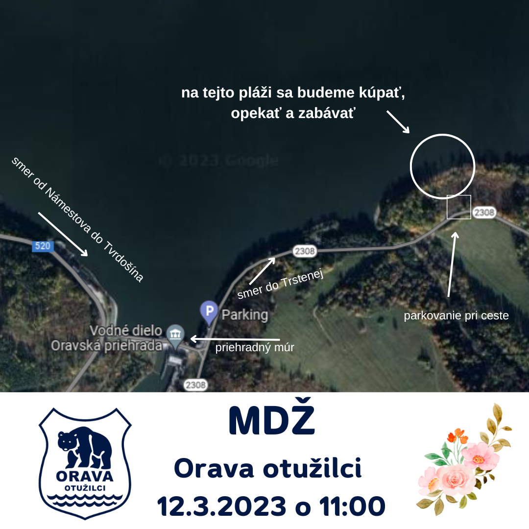 Otužovanie na MDŽ - Orava otužilci